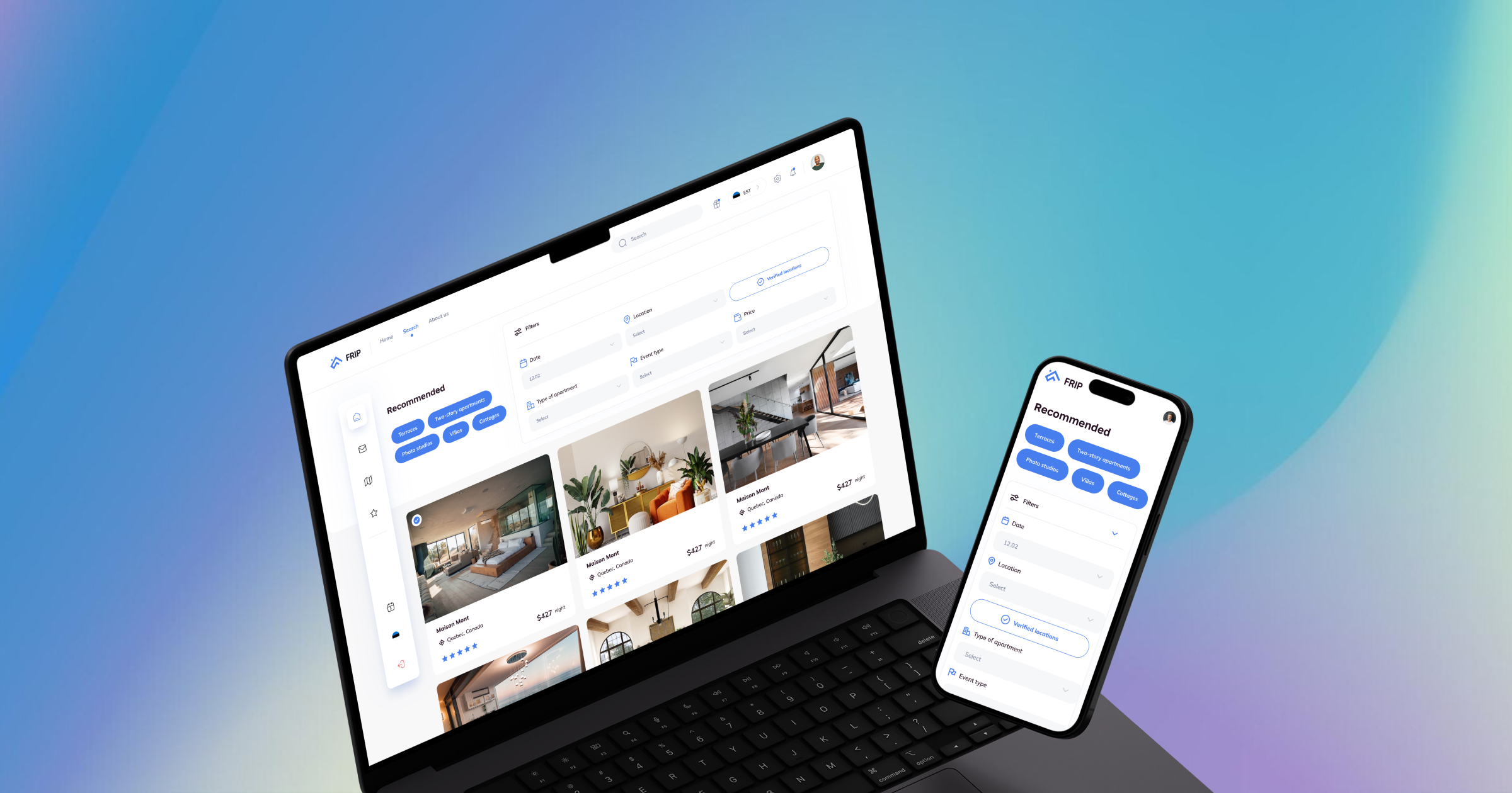 FRIP Case Study – Mobile App and Admin Panel for Real Estate | Limy Tech